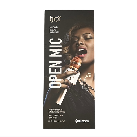 Ijoy | Other | New Ijoy Open Mic Speaker And Karaokemicrophone Rose ...